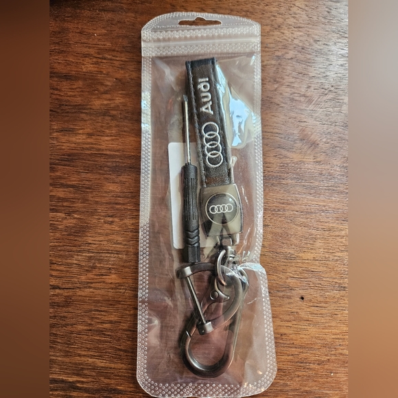 Source Unknown | Other | Nib Audi Leather Keychain | Poshmark